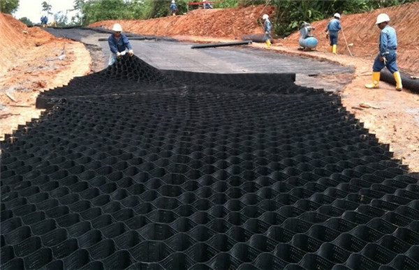 High Tensile Strength HDPE Geocell Soil Stabilization System from China ...